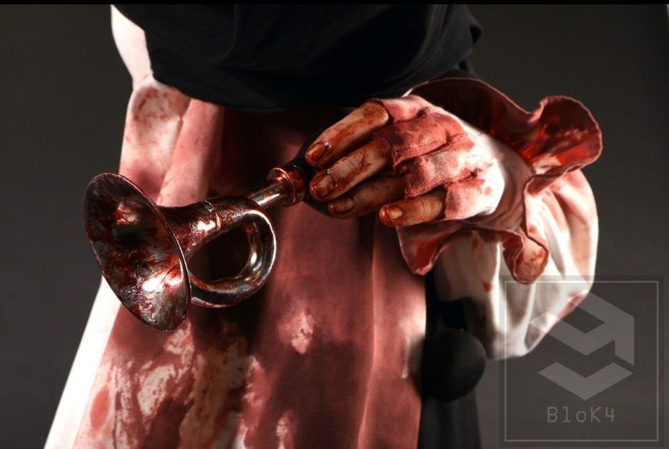 Terrifier 2 Art The Clown (David Howard) 1:1 Custom Life Size Statue | eBay