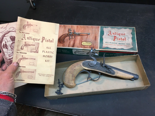 PYRO PLASTICS ANTIQUE PISTOL "THE BUCCANEER" #C201 With Original Box | eBay