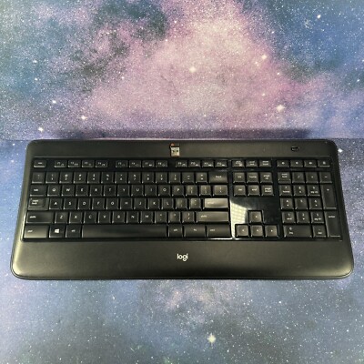 Logitech K800 (Y-R0065) Wireless Illuminated Keyboard WITH Receiver | eBay
