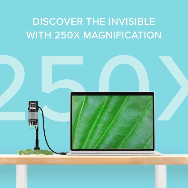 Plugable USB 2.0 Digital Microscope - USB2-MICRO-250X for sale online ...