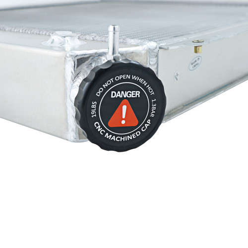 4 Row Aluminum Radiator For 1966-1977 Ford Early Bronco Wagon Roadster ...