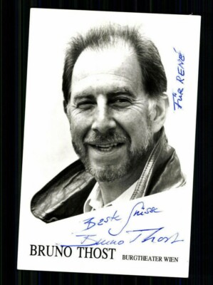 Bruno Thost Rüdel Autogrammkarte Original Signiert +A 213114 | eBay