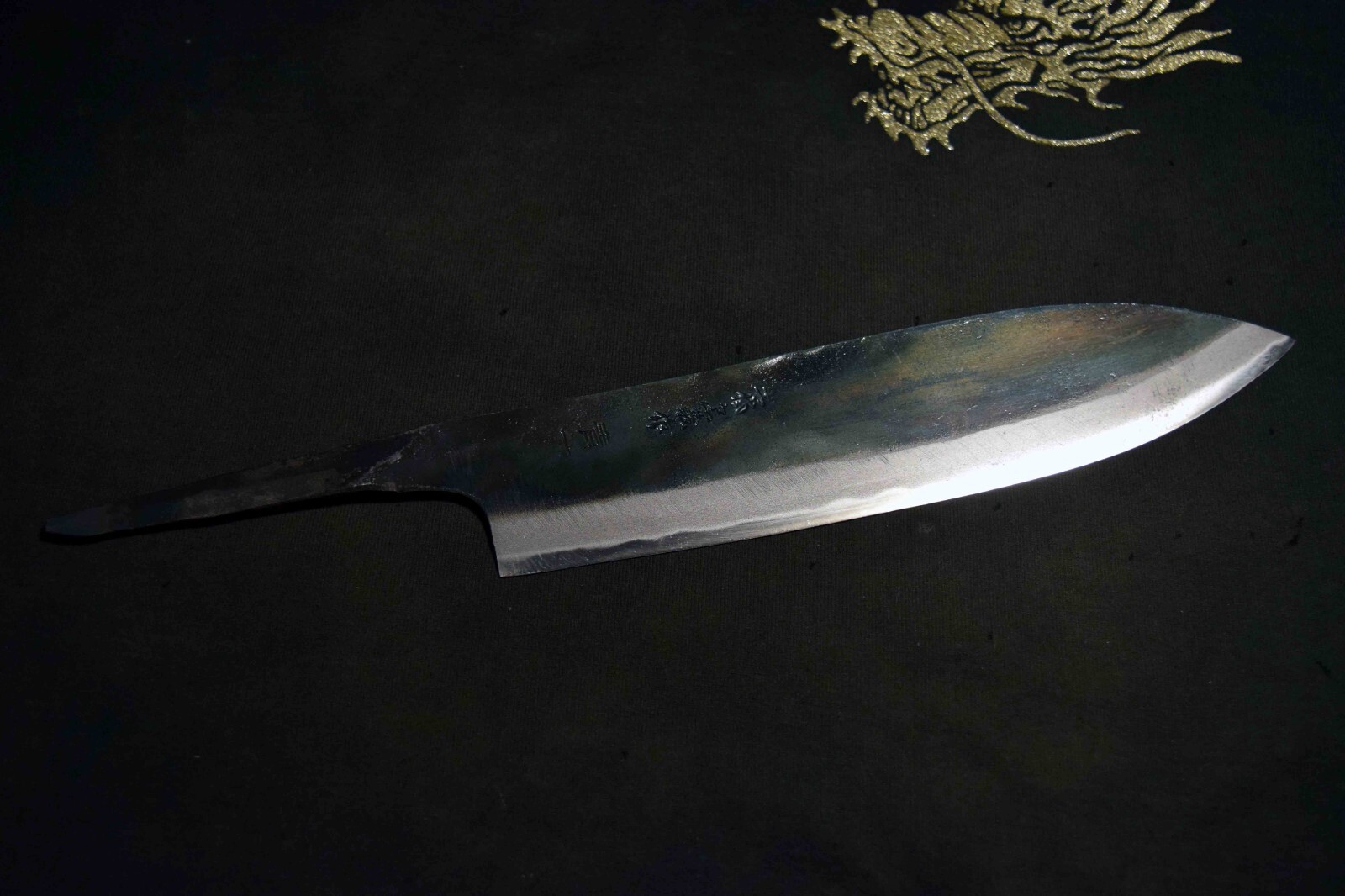 Japanese Chef Knife *Blade Only* Tosa Tadayoshi Blue 1 Black Butakir ...