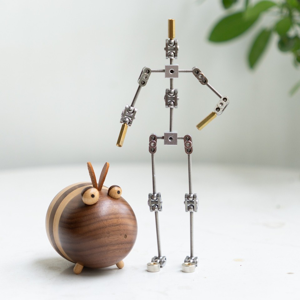 DIY Stainless Steel Human ARMATURE KIT for Studio Stop-Motion Animation ...