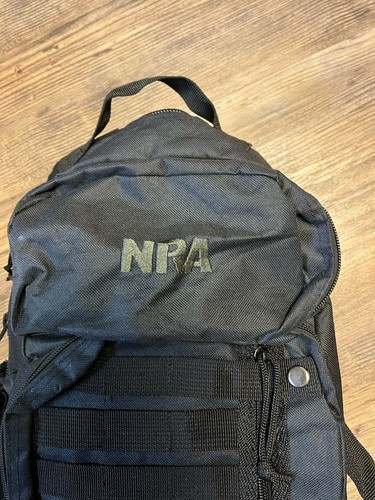 Black NRA Hunting Tactical Bag Backpack Multiple Zippered Pockets | eBay