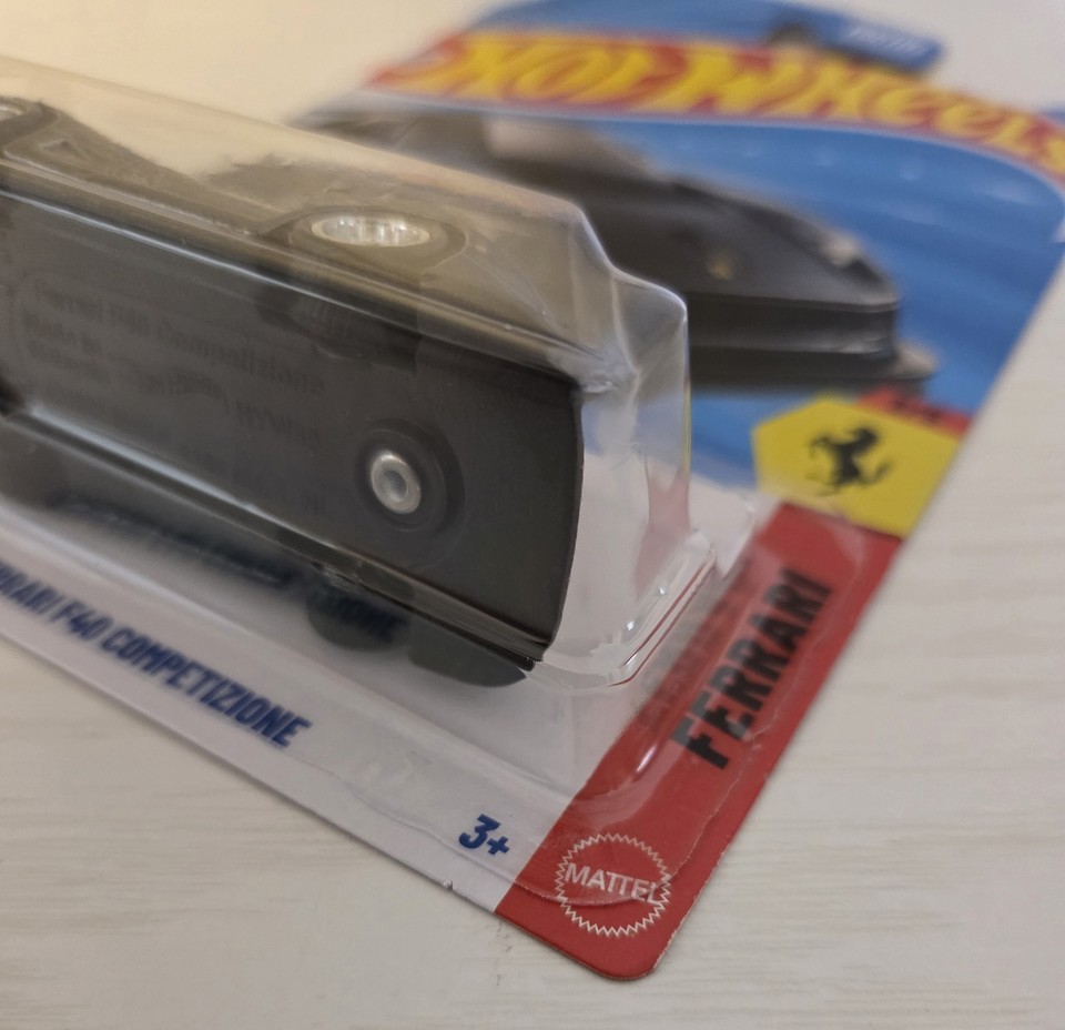 Hot Wheels Ferrari F40 Competizione Super Treasure Hunt Black 2026 w ...