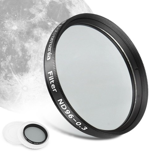 Telescope Moon Filter 2 inch, Neutral Density Telescope Filter ND96-0.3 ...