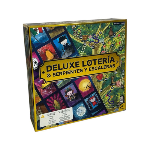 Deluxe Loteria & Serpientes Y Escaleras Board Game / New In Box Sealed ...