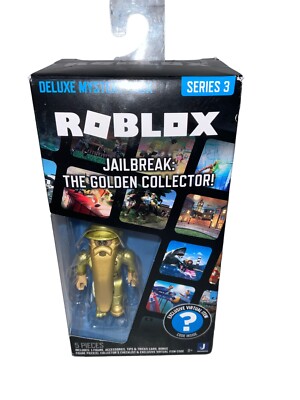 NEW Roblox Deluxe Mystery Figure Pack Series 3 - Jailbreak: The Golden ...