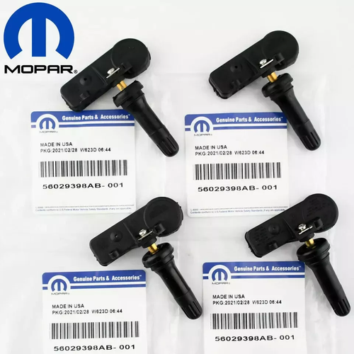 4Pcs Genuine TPMS Tire Pressure Sensors OEM 56029479AB For Chrysler ...