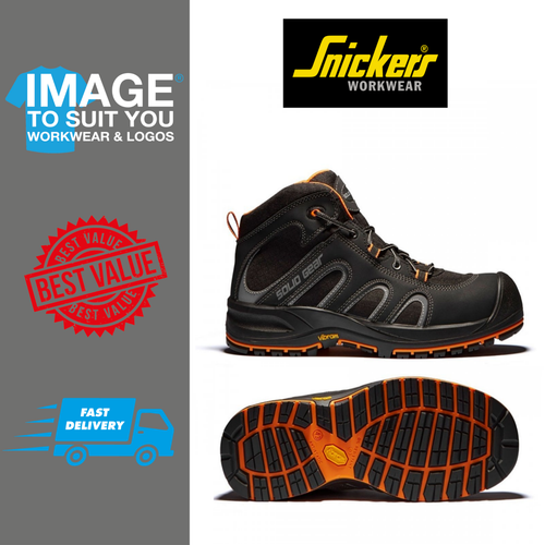 Snickers Solid Gear Falcon High-Tech Slip Resistant Wide Fit Safety ...