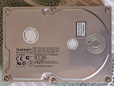 Quantum Fireball CR4.3A CR43A013 Internal 40-pin IDE ATA-66 HDD 4,3GB 3 ...