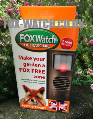 FOX WATCH DETERRENT REPELLER REPELLENT FOXWATCH SCARER ULTRA SONIC PEST ...