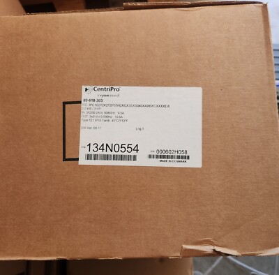 CentriPro Aquavar AC VFD - 3hp 480vac PN 134N0554 80-618-303 NOS Xylem ...
