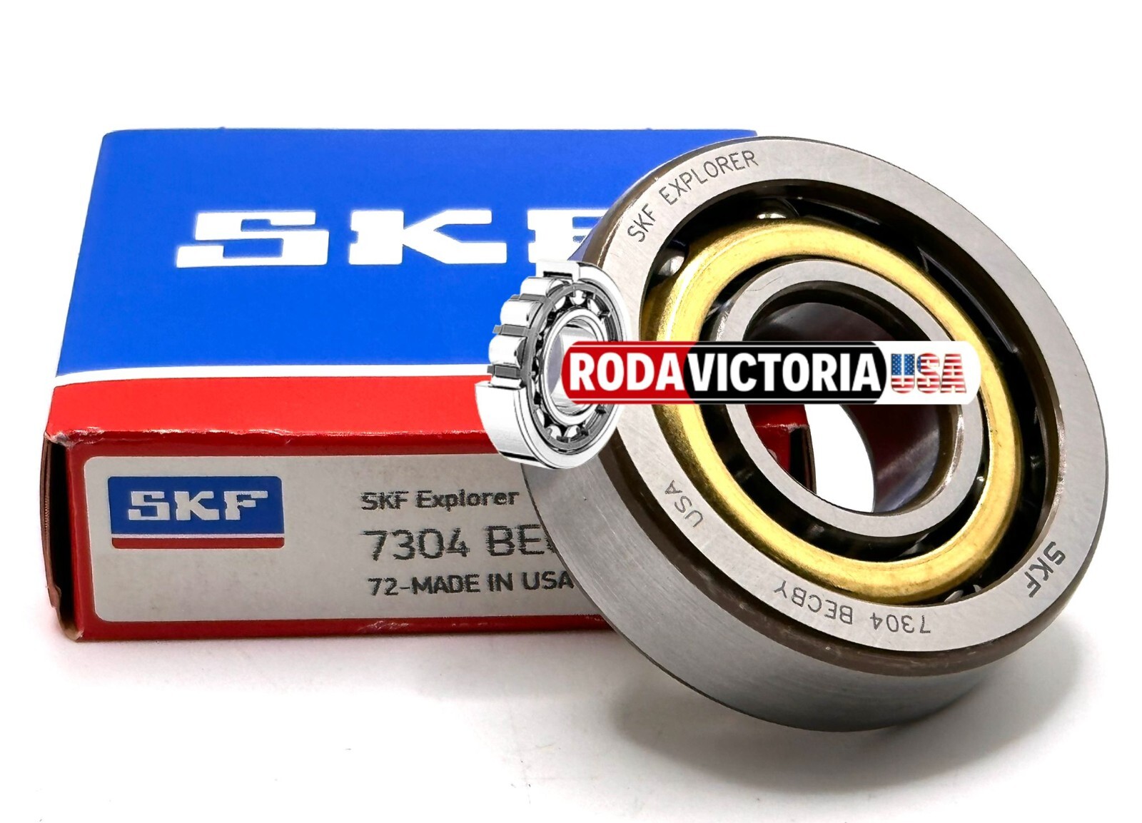 SKF 7304 BECBY ANGULAR CONTACT BALL BEARING 20x52x15mm | eBay