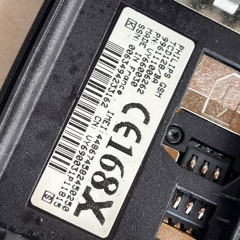 Philips TCD 128/BA - Vintage GSM Mobile Phone - BT Cellnet - Untested ...