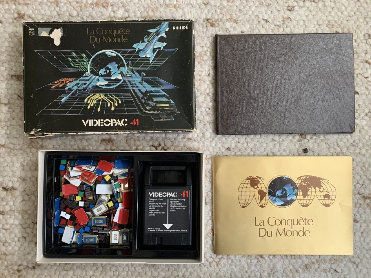 Philips Videopac G7000 Game n°41 - La conquête du monde. TESTED ! | eBay