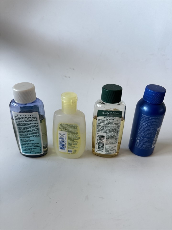 4 ASSORTED TRAVEL SIZE,SHAMPOOS | eBay