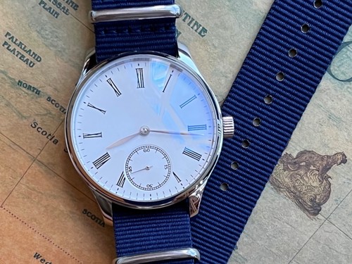 Classic Renaissance Pilot Mechanical Hand Winding Men’s Watch Sapphire ...