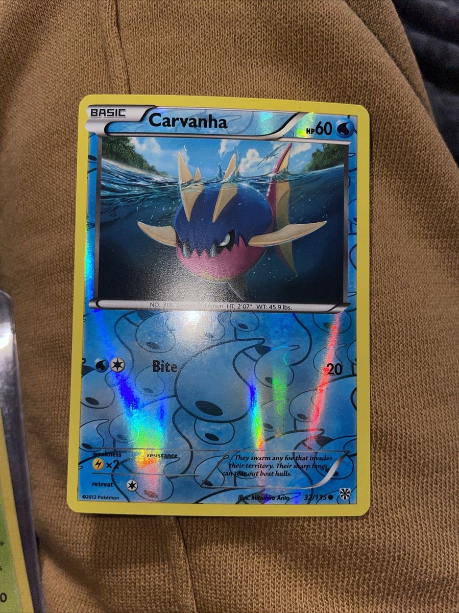Pokemon Carvanha Weakness