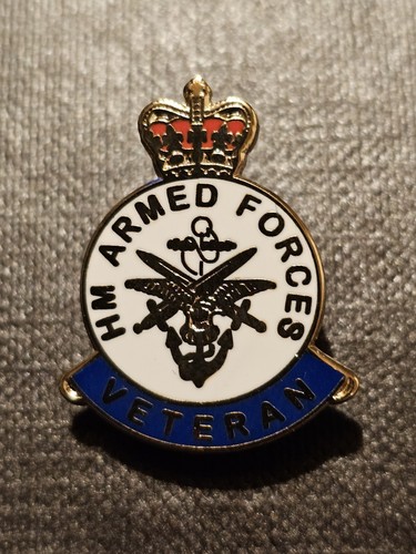 Armed Forces Veteran Pins X2 | eBay UK
