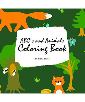 ABC's and Animals Coloring Book for Children (8.5x8.5 Coloring Book ...