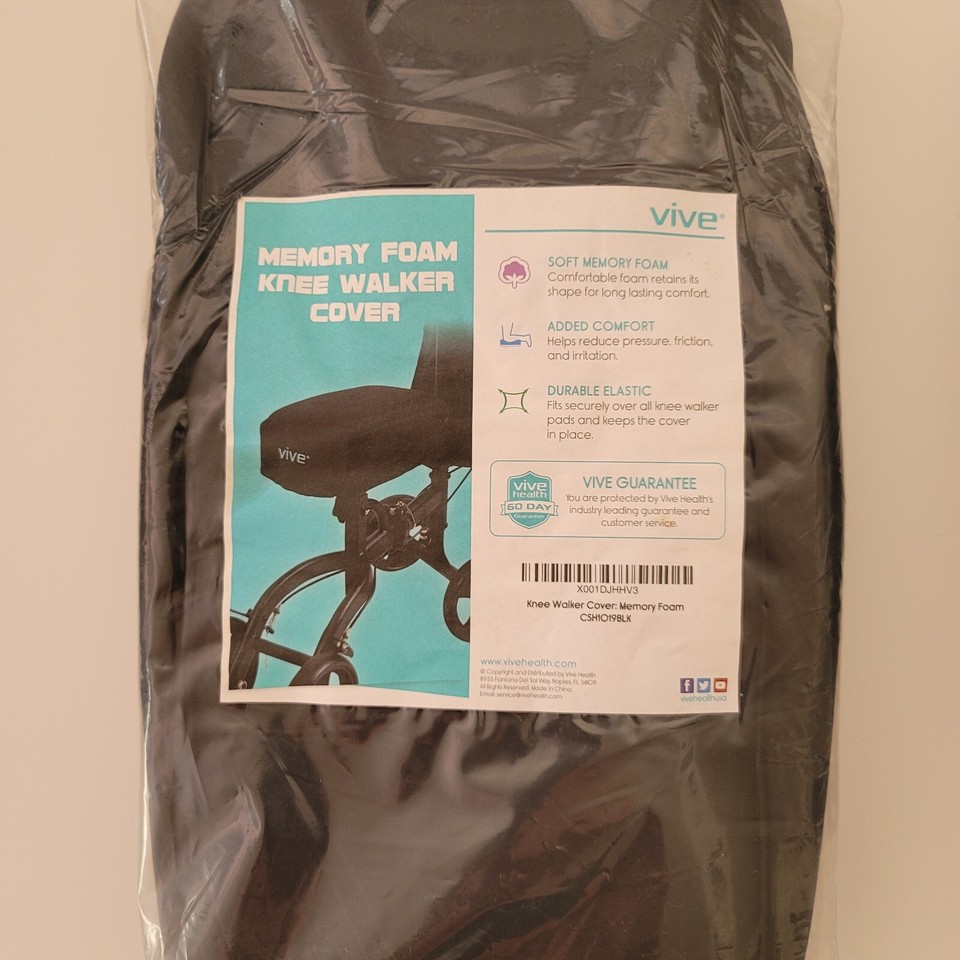 Nova TKW-14 Tall Heavy Duty 400 lbs Turning Knee Crutch Walker Scooter ...