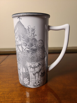 Tim Burton's The Nightmare Before Christmas Tall Ceramic Mug - Black ...