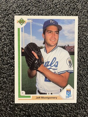 1991 Upper Deck Baseball Card #637 Jeff Montgomery | eBay