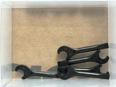 LEGO Parts - Black Minifigure, Utensil Tool Spanner Wrench - No 4006 ...