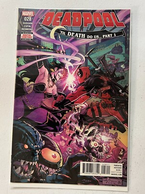 Deadpool #28 Marvel Comics 2015 "Til Death Do Us Part 1" | Combined ...