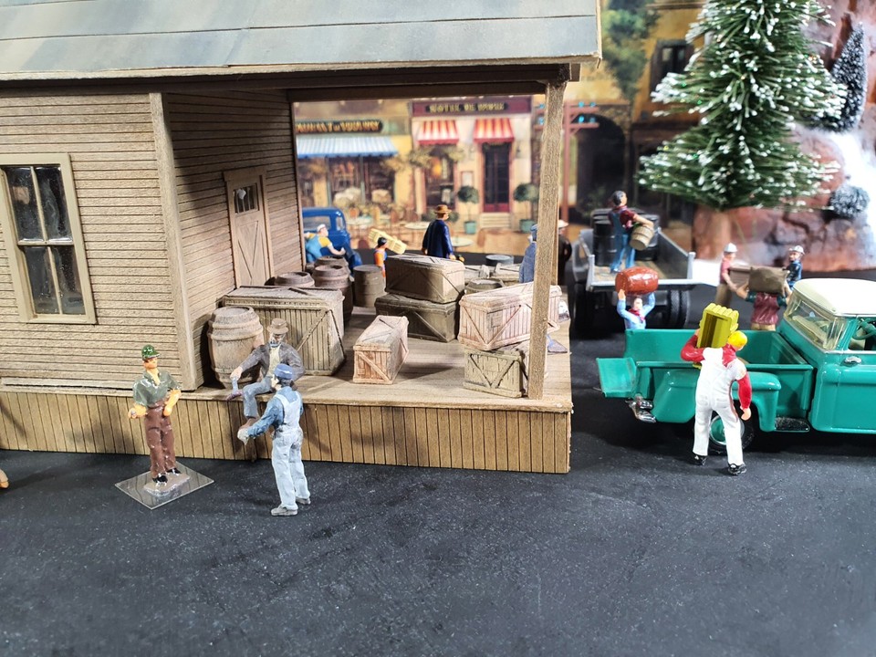 O Scale Building for Multi Use for Your Train Layout | eBay