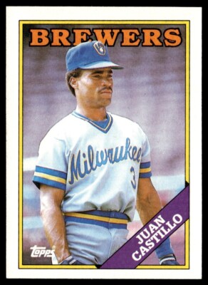 1988 Topps Juan Castillo Milwaukee Brewers #362 | eBay