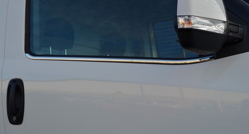 Chrome Side Door Window Sill Trim Set Covers To Fit Ram Promaster City ...