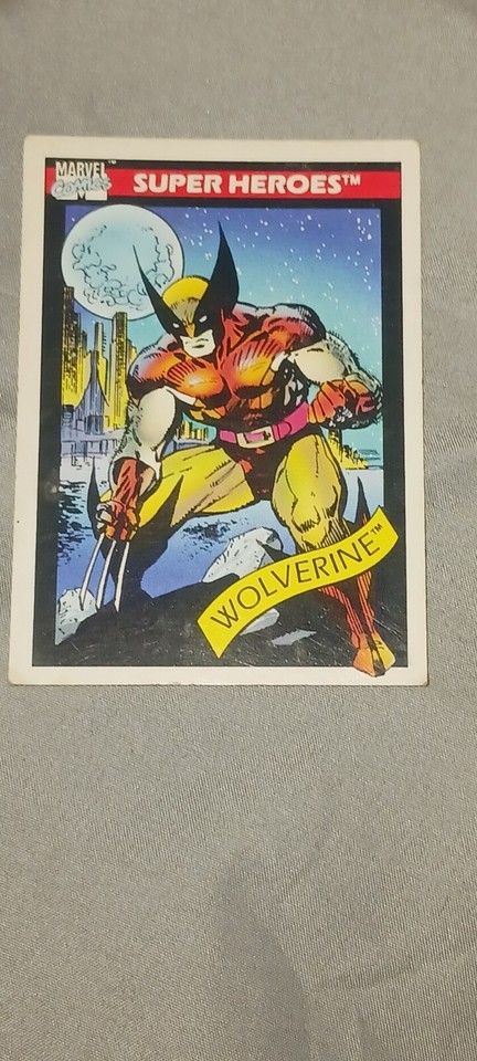 PRISTINE 1990 MARVEL UNIVERSE WOLVERINE RARE THE HOLY GRAIL! IN MARVEL ...