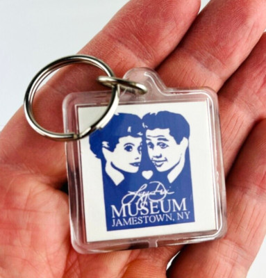 Lucille Ball Desi Arnaz Museum Acrylic Keychain Vintage Jamestown NY ...