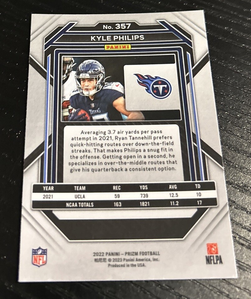 2022 Panini Prizm Kyle Philips Rookie | eBay