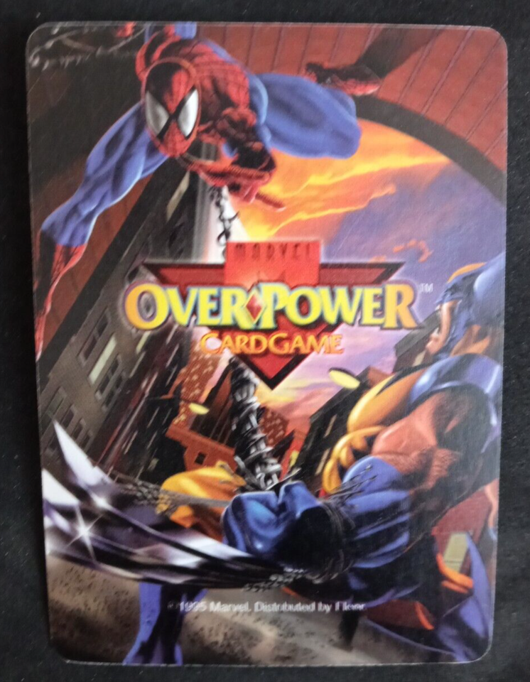 1995 Marvel Overpower Collectible Card Game Power Cards Venom (G) | eBay