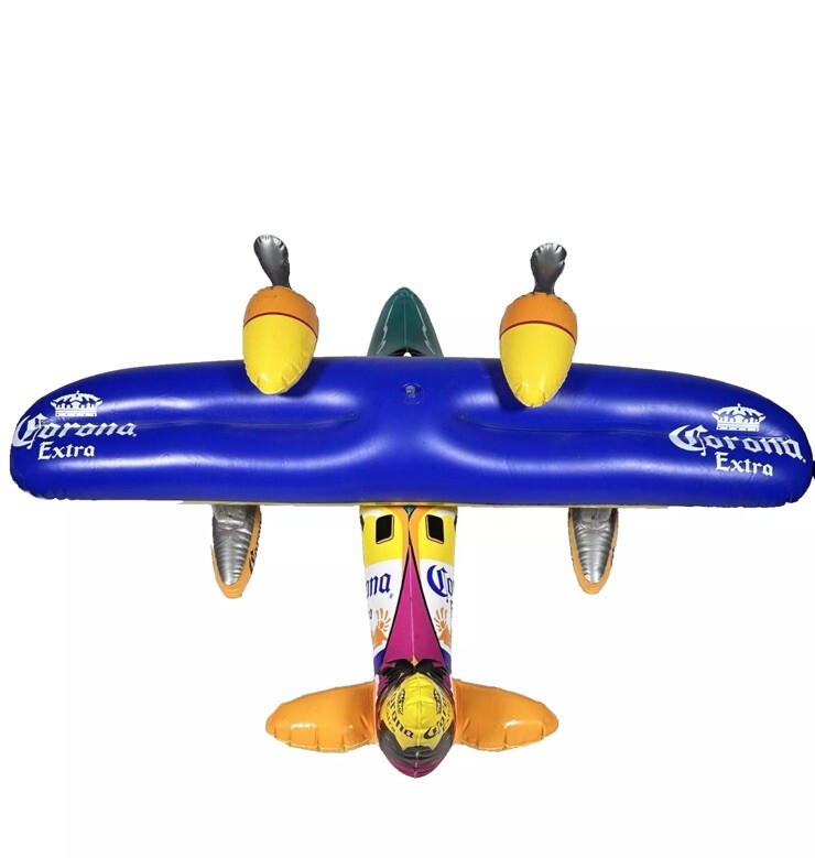 Beer Advertising Inflatables -Corona Extra Island Shuttle Plane - Man ...