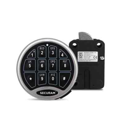 SecuRam Safelogic Basic Electronic Lock & Keypad SET - Swingbolt ...