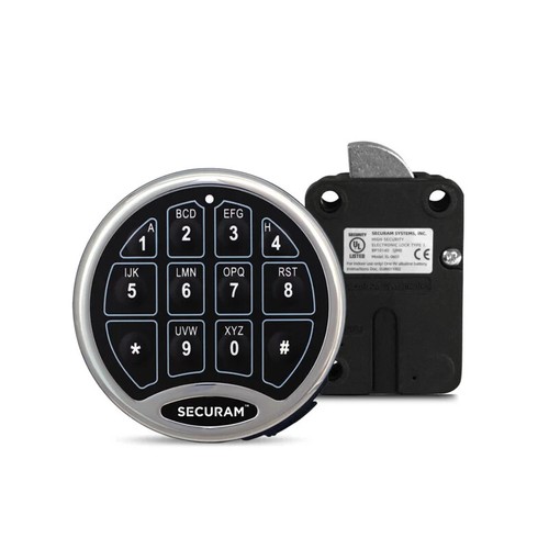 SecuRam Safelogic Basic Electronic Lock & Keypad SET - Swingbolt ...