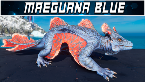 ARK Survival Ascended Maeguana Blue PVE PS5/XBOX/PC | eBay