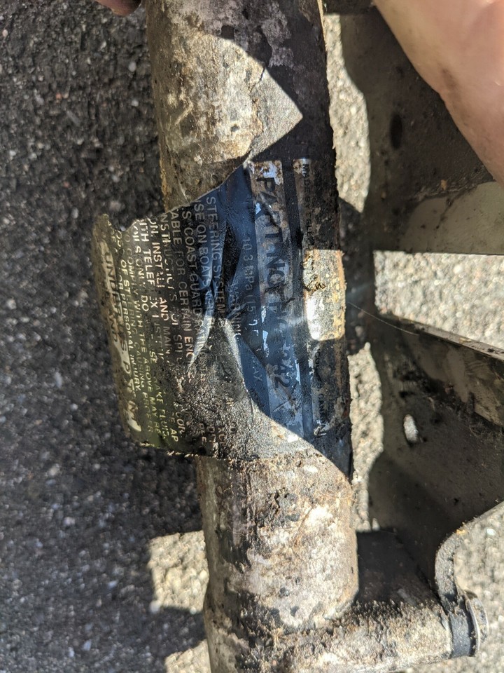 SeaStar Hydraulic Steering Piston Cylinder Ram HC5342 | eBay