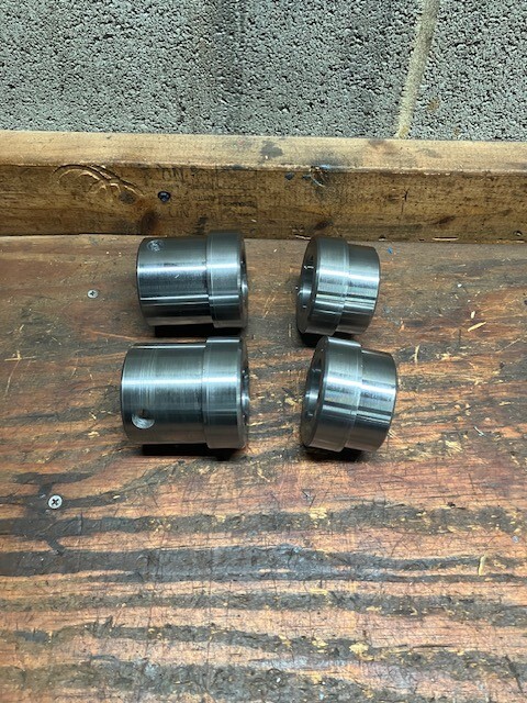 Cat 304 mini excavator bucket pin boss bushings 40mm weld in (Includes ...