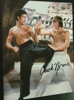Chuck Norris Signed 8x10 with COA | eBay