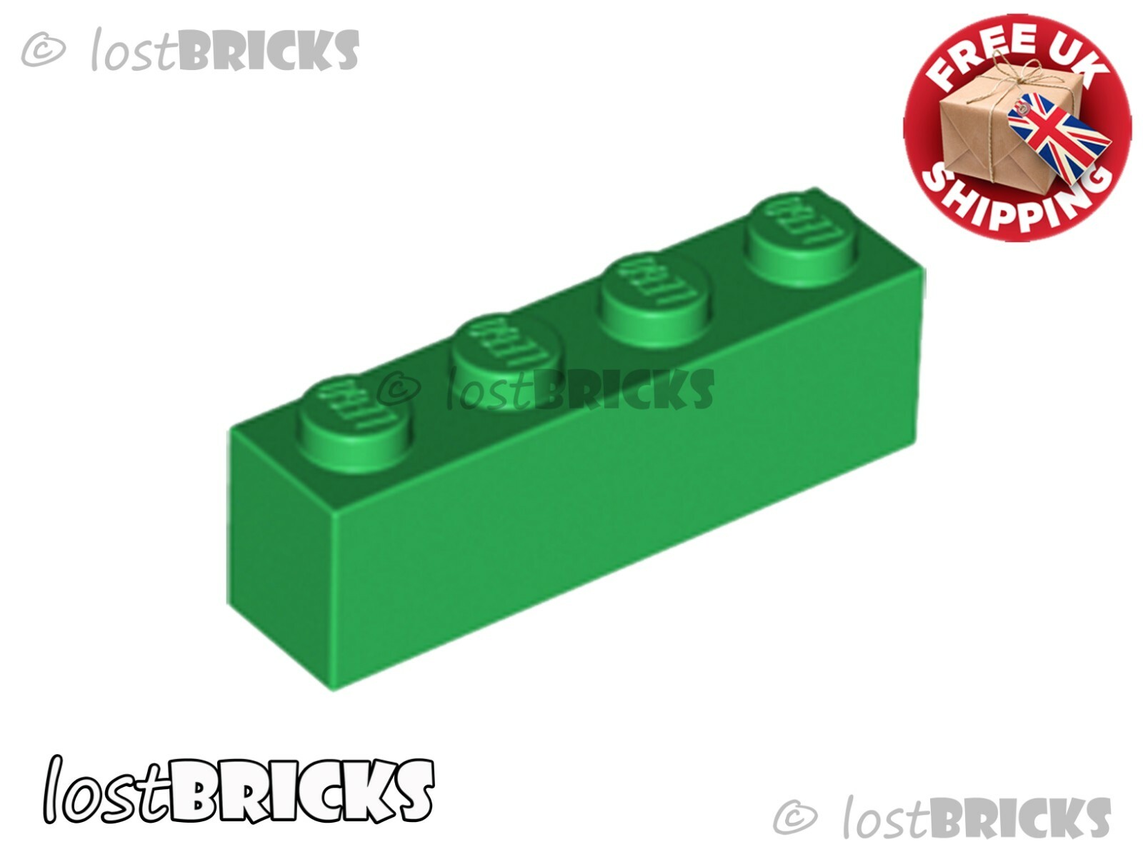 LEGO - Part 3010 - Pack of 8 x NEW LEGO Bricks 1x4 + SELECT COLOUR ...