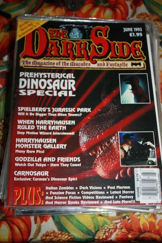 THE DARK SIDE MAGAZINE - JUNE 1993 IS IN NEAR MINT CONDITION!! RARE ...
