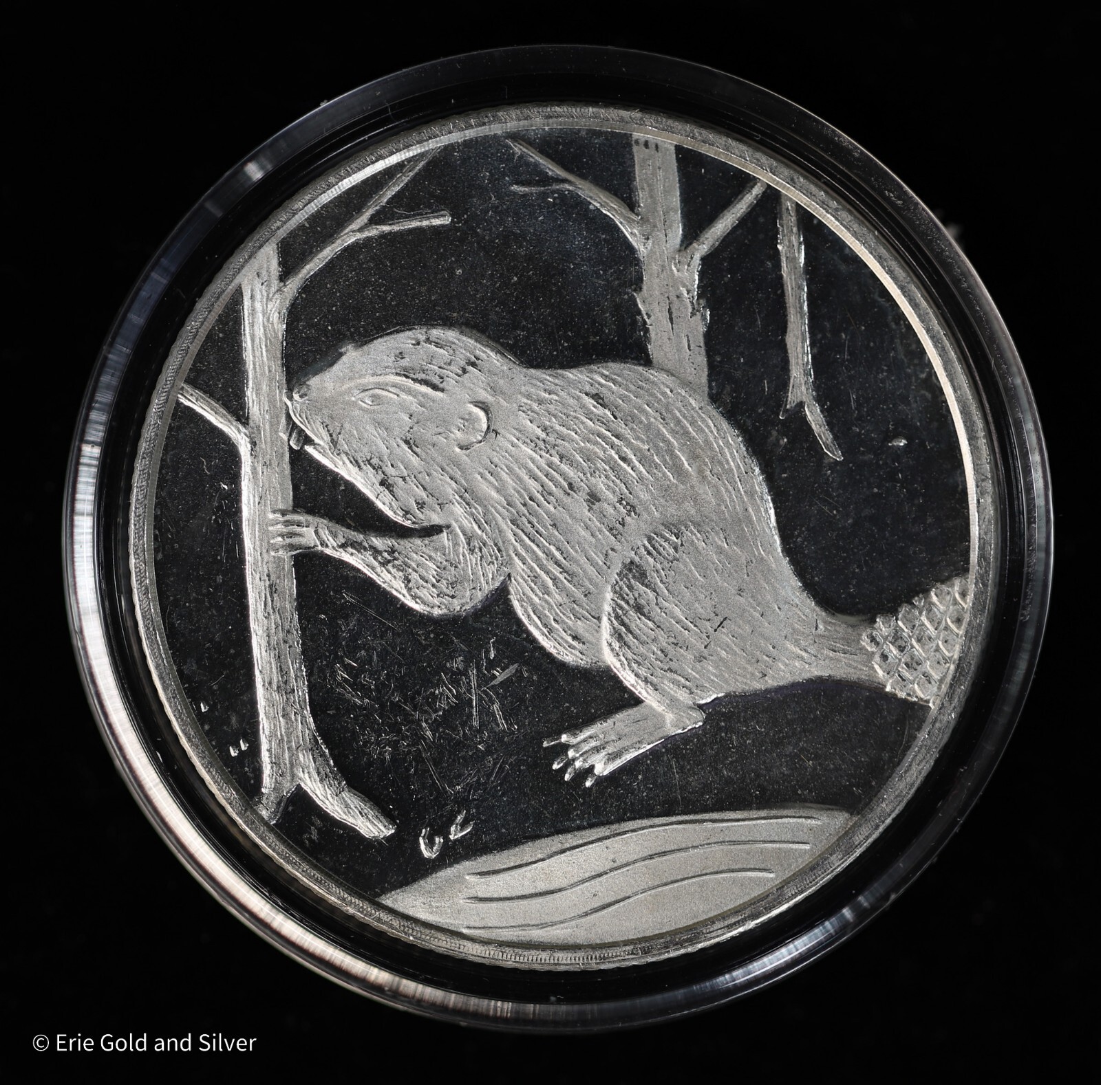 AAA Precious Metals 1 oz .999 Silver Beaver Round Portland, Oregon | eBay