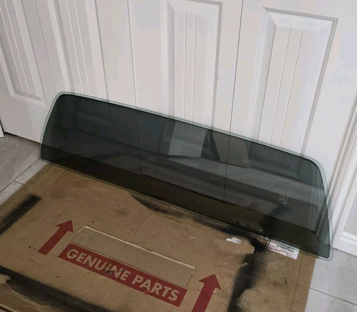 GENUINE Mazda Truck Carlite Rear Glass Window 89 90 91 92 93 94 95 ...