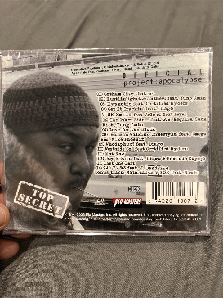 J Official Flo Masters Inc OFFICIAL 2003 Omega Red Yung Amin Bay Area ...